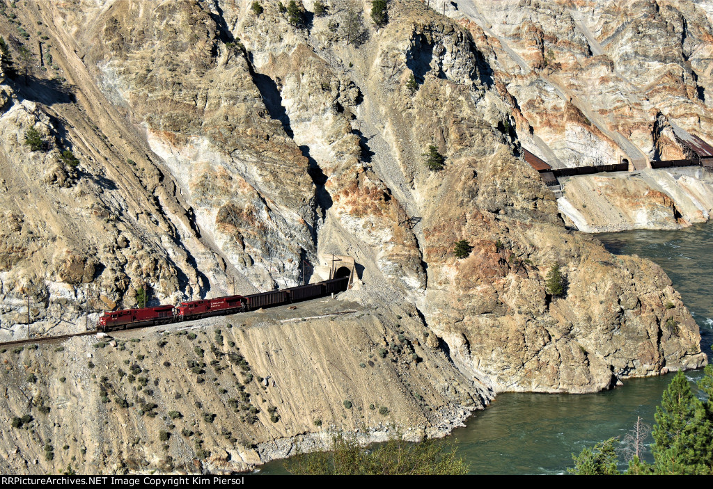 CP 8864 CP Coal Loads WB CN Ashcroft Sub